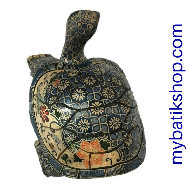 Wooden Batik Turtle – mybatikshop.com